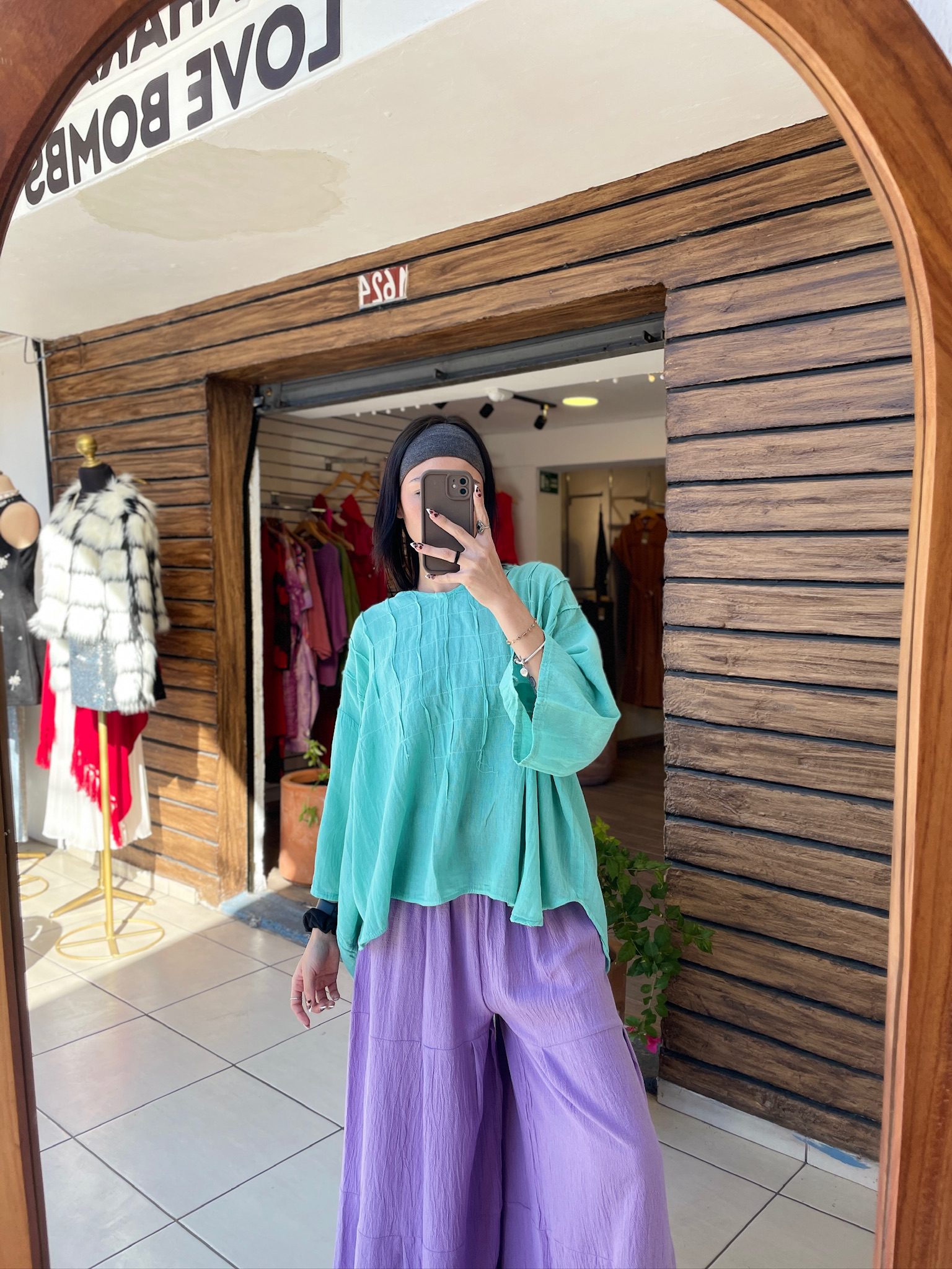 Blusa Perla Menta – Love Bombs Mx