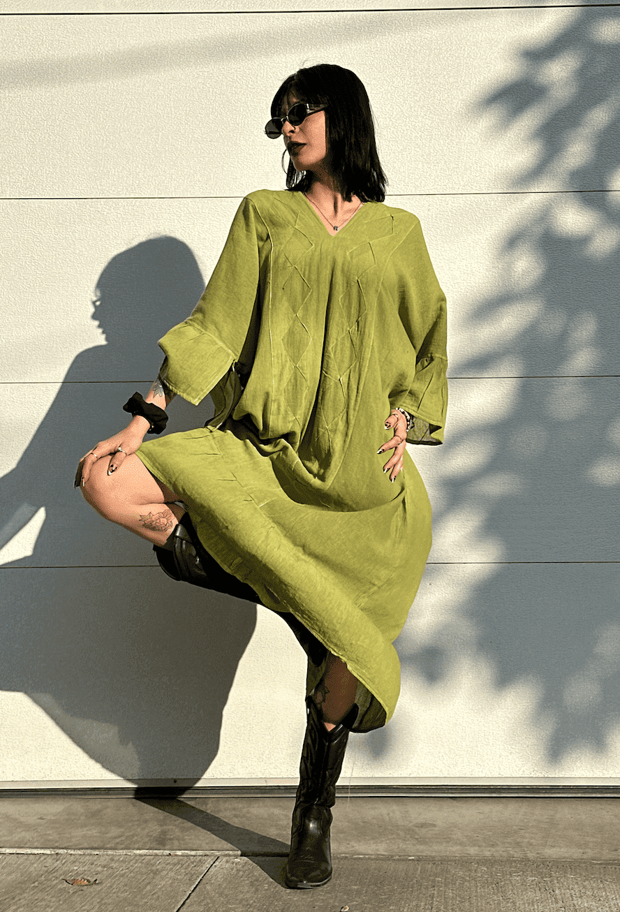 Vestido María Verde – Love Bombs Mx